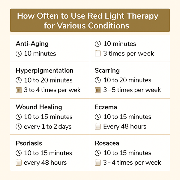 How Often Should You Use Red Light Therapy? | ZAQ Blog