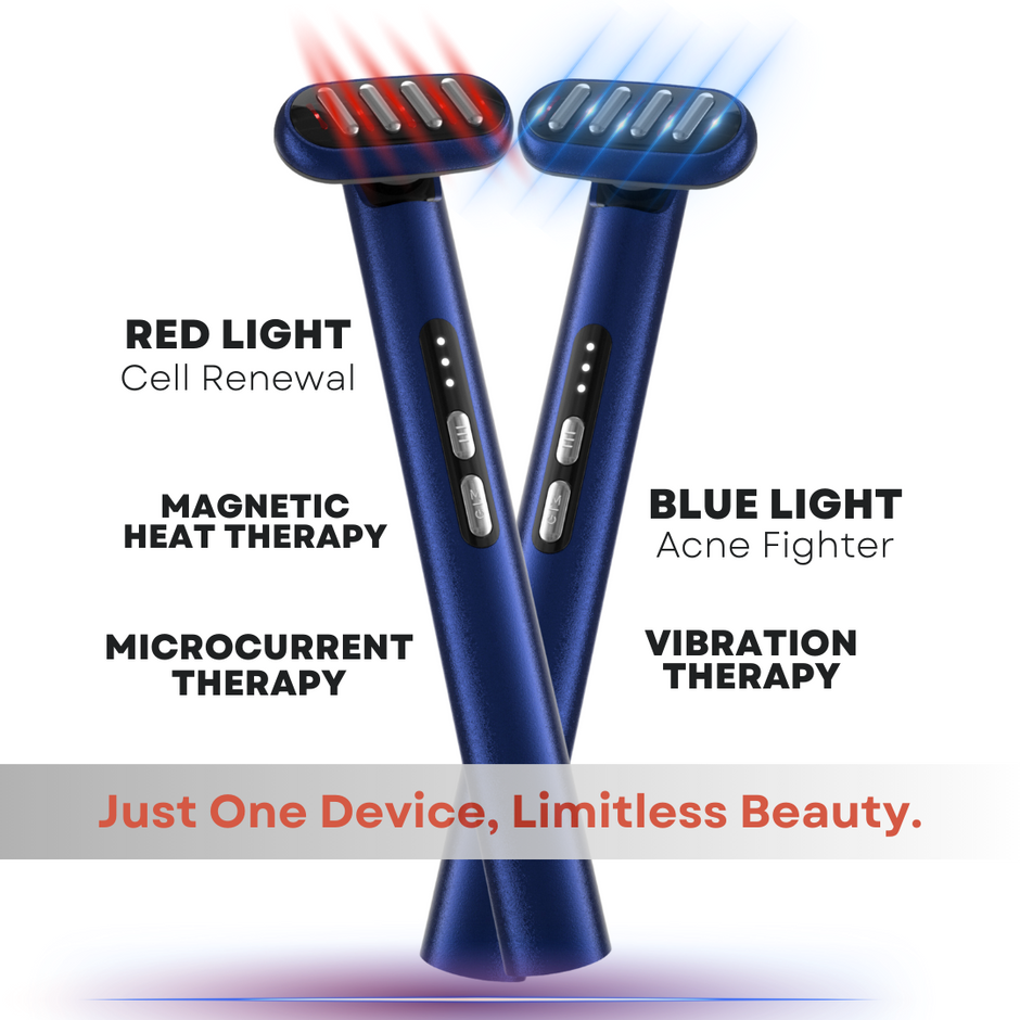 ZAQ Sven RF Microcurrent Device | Red Light Therapy for Youthful Skin