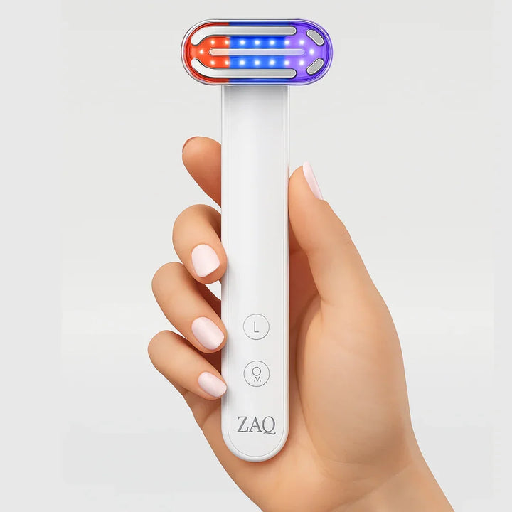 ZAQ Zayn 2.0 Facial Wand – LED Light, Microcurrent, Heat & Vibration